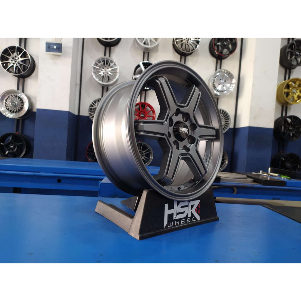 Jual Pelek Mobil Racing Ring 15 HSR Minas Ukuran PCD 4x100 & 4x114.3 R15 untuk mobil Ayla, Ignis ...