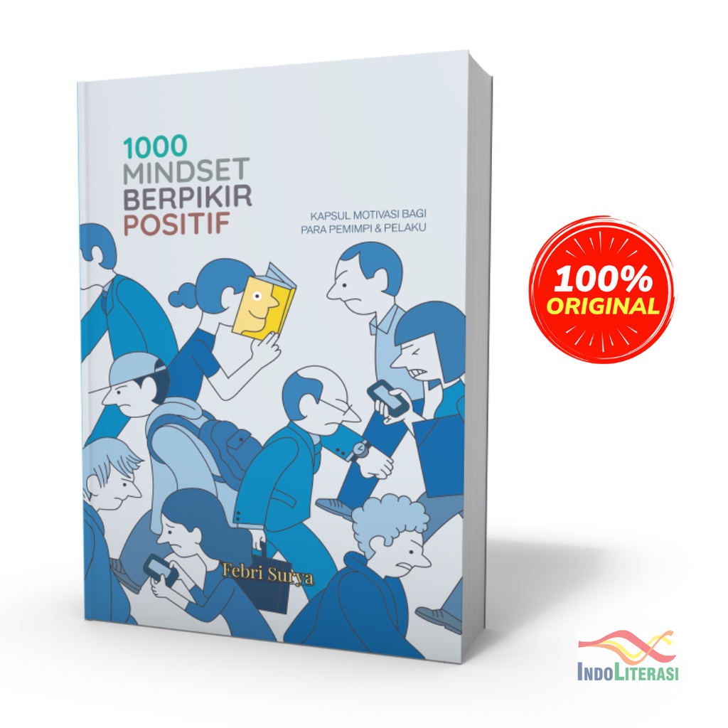 Jual Buku Motivasi 1000 Mindset Berpikir Positif | Shopee Indonesia