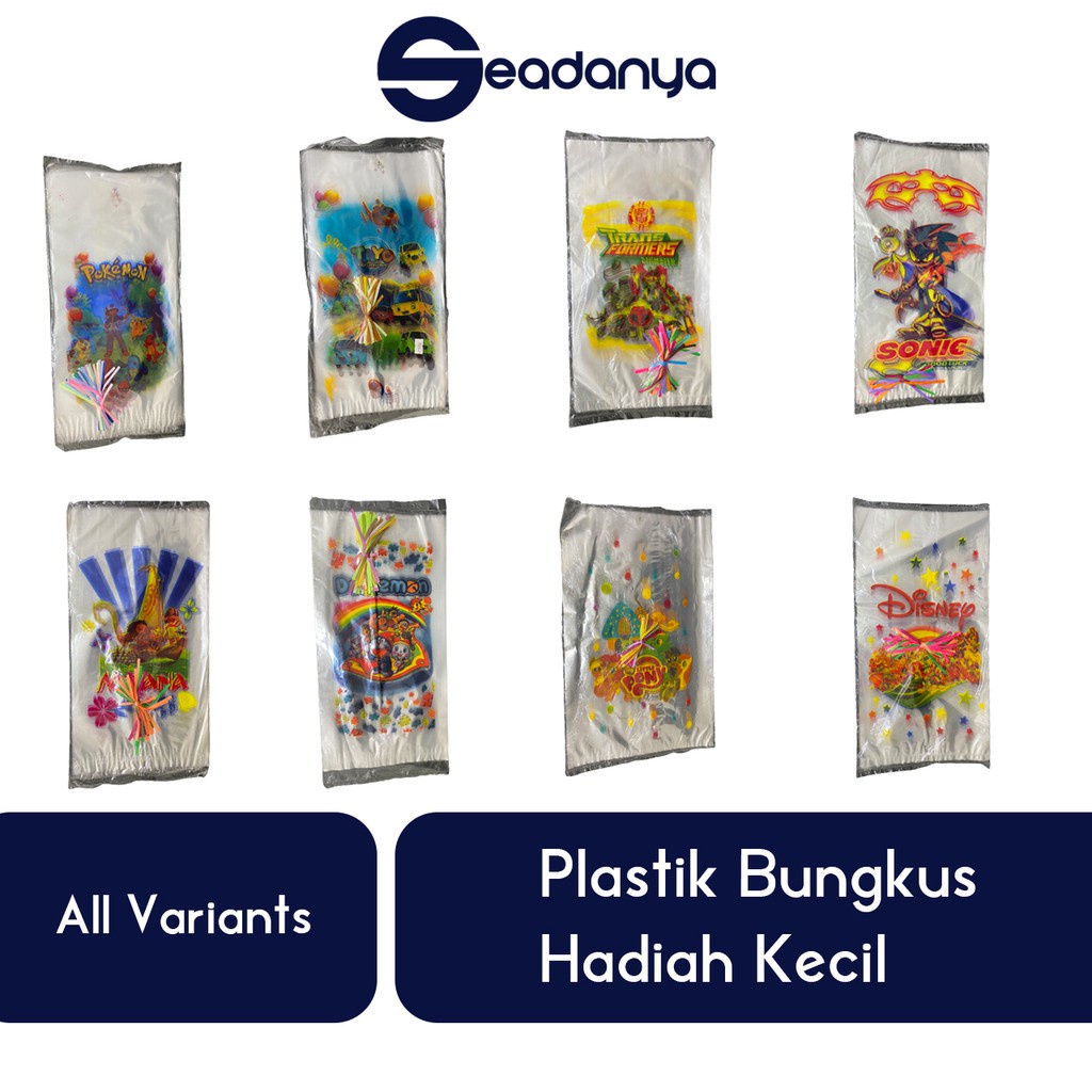 Jual Plastik Bungkus Hadiah Kecil (40pcs) LENGKAP-Bingkisan Souvenir ...