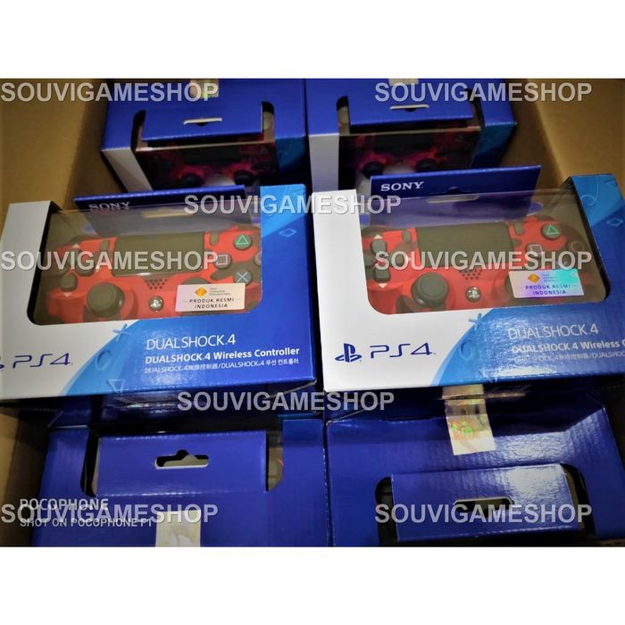 Jual Stick / Stik / Controller PS4 / PS 4 Red Camouflage (New Model ...
