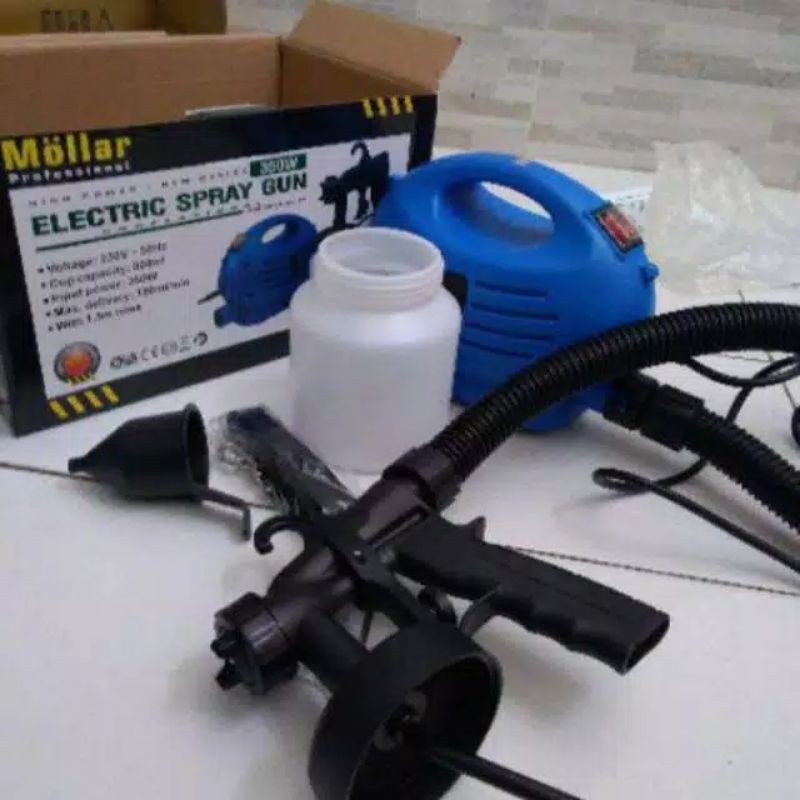 Jual Spray Gun Elektrik MOLLAR ESG350 Spraygun Alat Cat Semprot Listrik ...