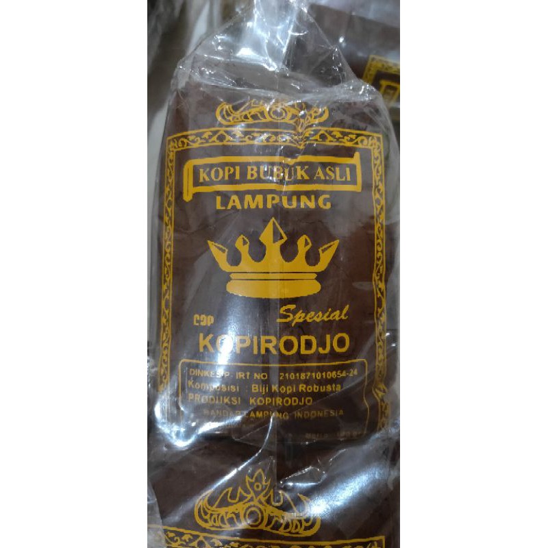 Jual 100g cap kopirodjo kopi rodjo 100% biji kopi pilihan Robusta ...