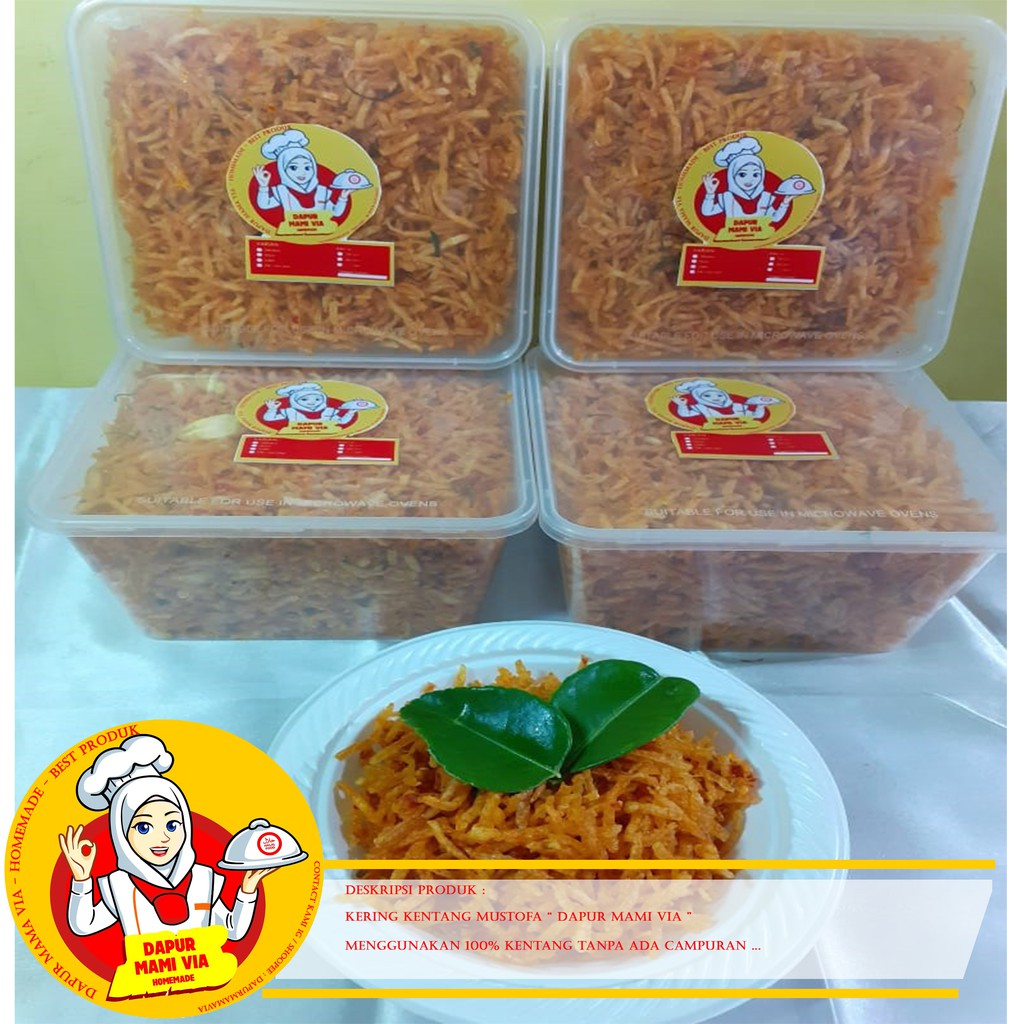 Jual Kering Kentang Mustofa 500grm | Shopee Indonesia