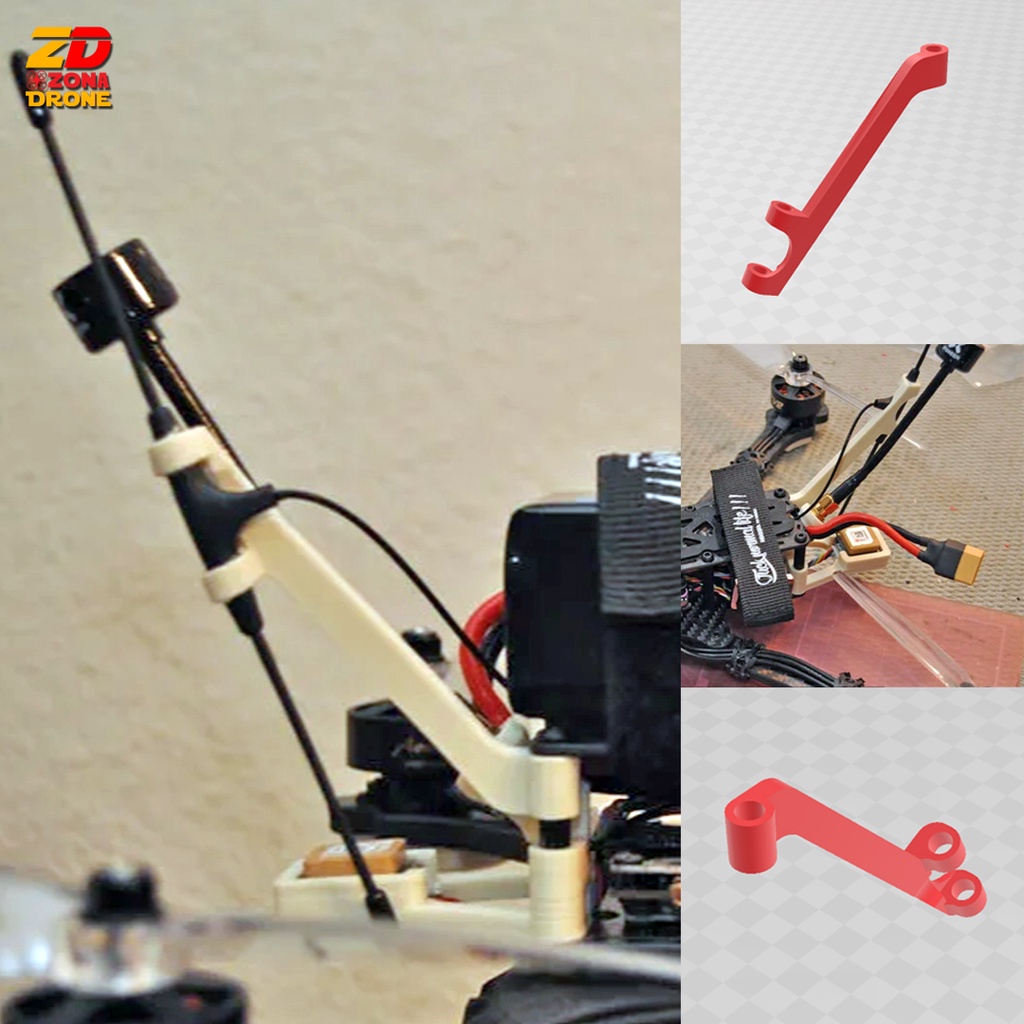 Jual TBS Source One Vertical Immortal T Rear Antenna Mount FPV Drone 3D ...