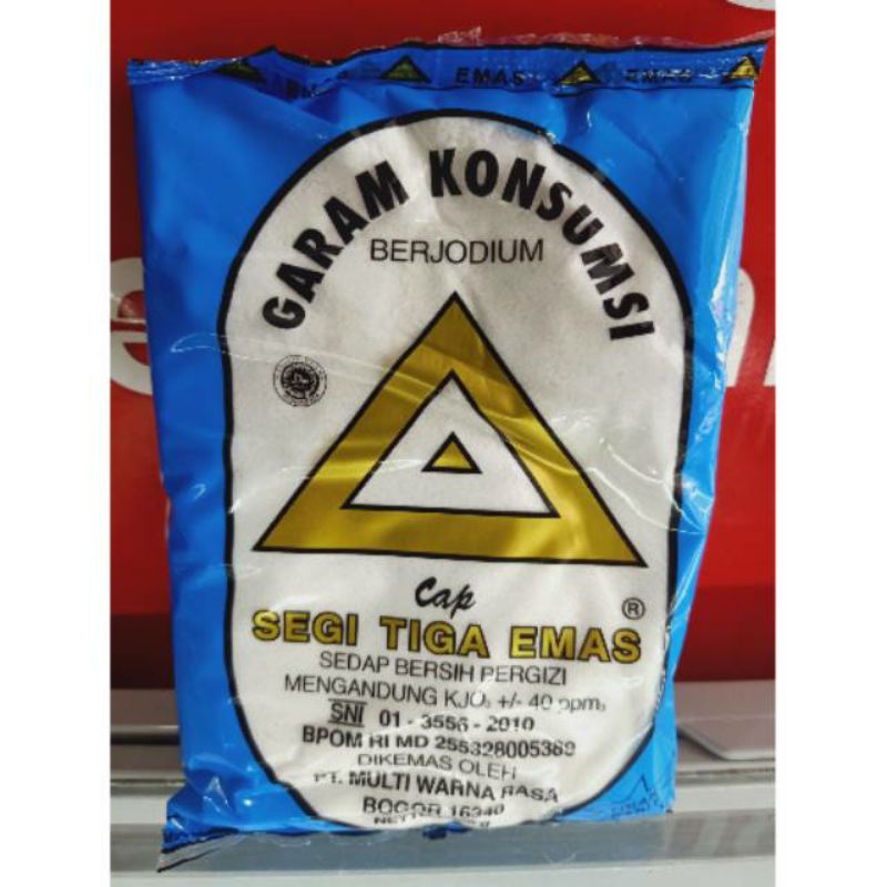 Jual Garam cap Segitiga Emas ukuran besar | Shopee Indonesia