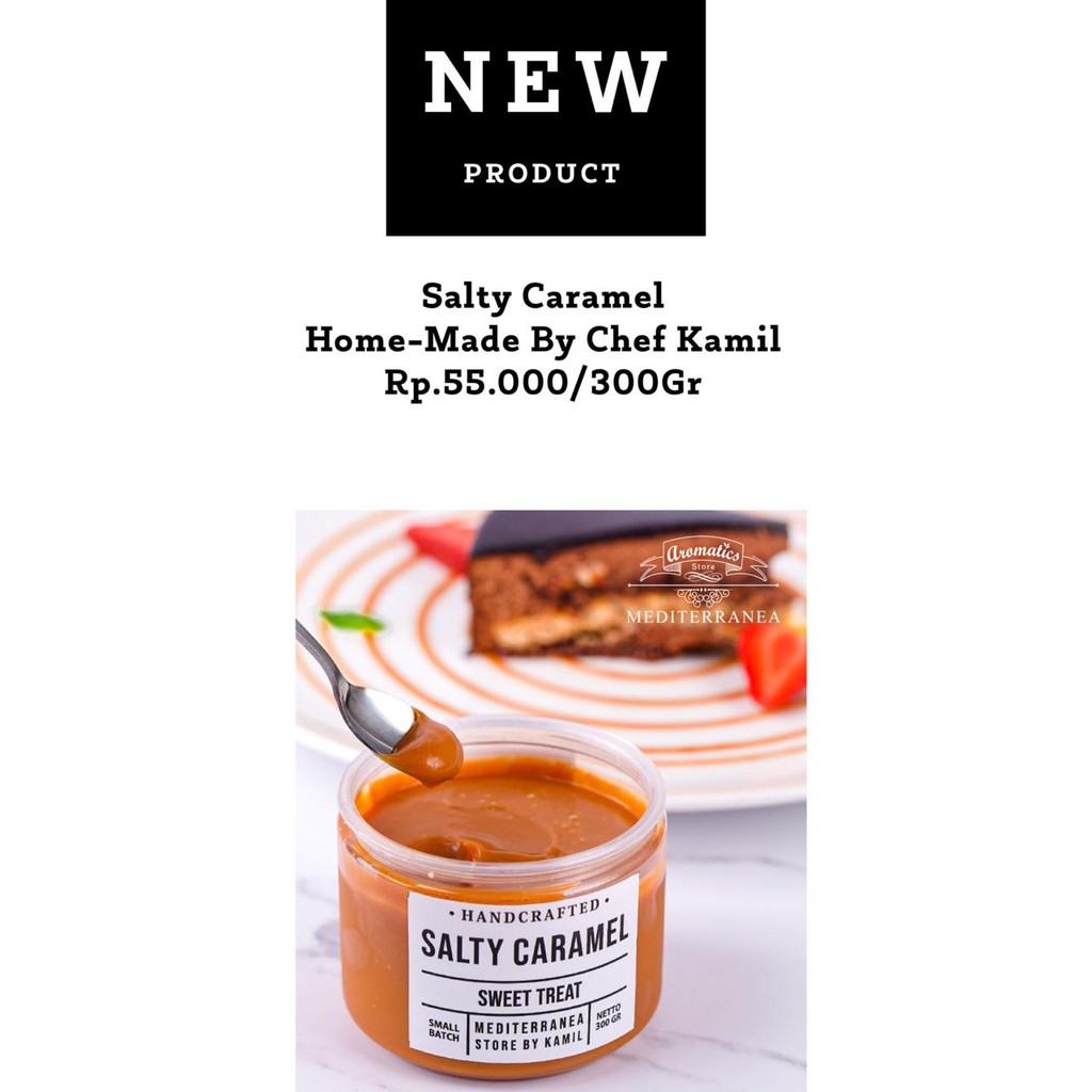 Jual Salty Caramel Home Made by Chef Kamil 300gr | Shopee Indonesia