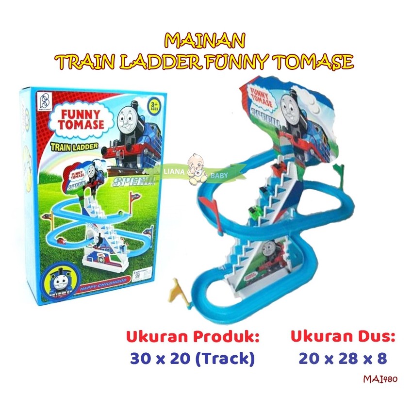 Jual MAI480 MAINAN TRAIN LADDER FUNNY TOMASE rail track | Shopee Indonesia