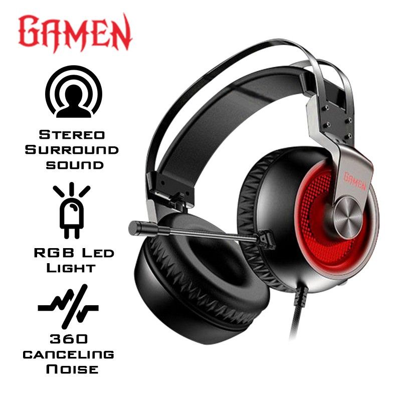 Jual Gamen GH7100 Gaming Headset | Shopee Indonesia