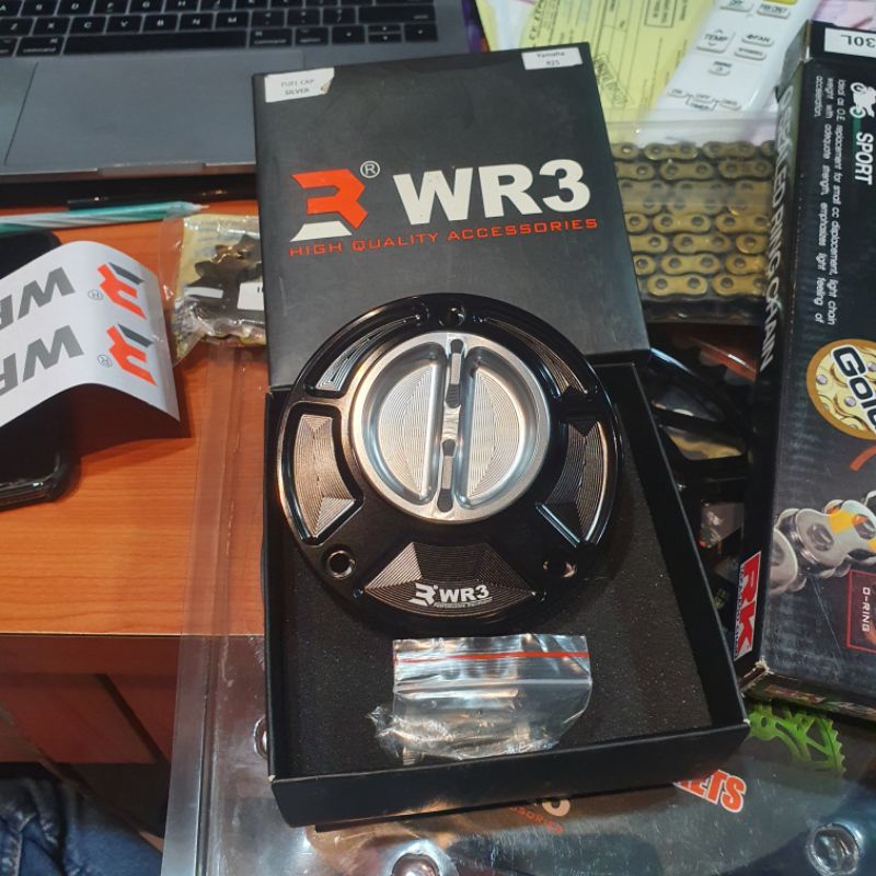Jual Fuel Cap Tutup Tangki Wr3 Yamaha R25 R15 V3 V4 XSR 155 MT15 MT25 ...