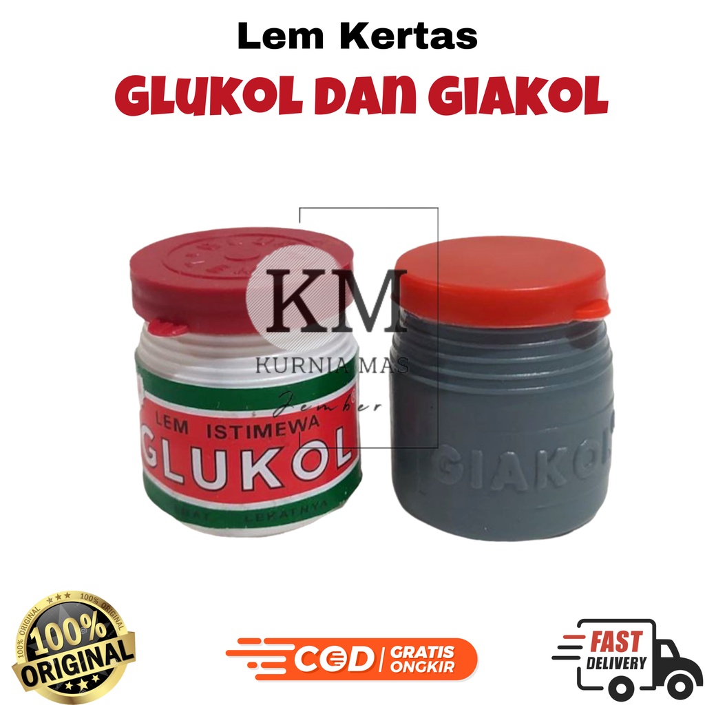 Jual Lem Kertas GLUKOL Kecil Lem Colek | Shopee Indonesia