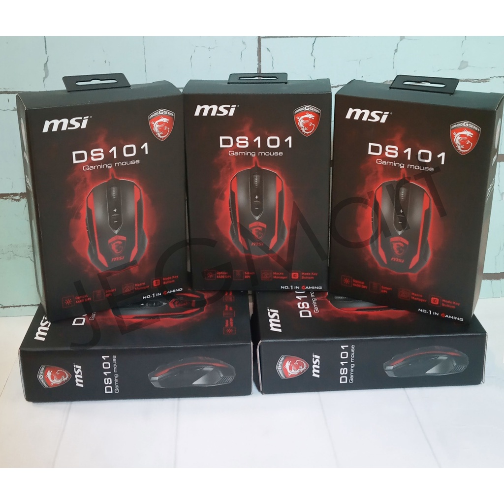 Jual MSI Gaming Mouse DS101 (Penerus DS100) | Shopee Indonesia