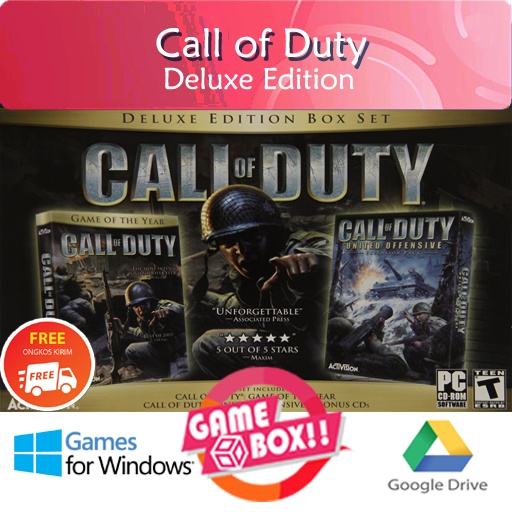 Jual CALL OF DUTY DELUXE EDITION - PC LAPTOP GAMES | Shopee Indonesia