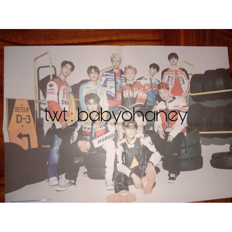 Jual FOLDED POSTER NCT 127 (NEO ZONE: FINAL ROUND) (1st Player / 2nd ...