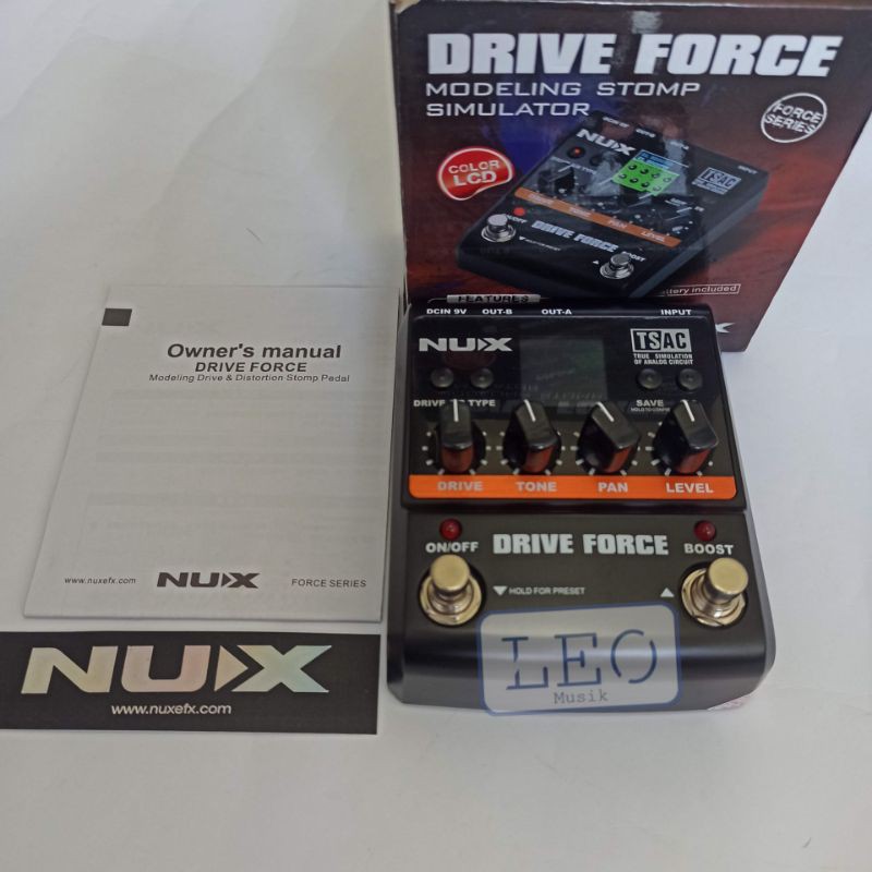 Jual NUX DRIVE FORCE STOMP MODELING BOX EFEK GITAR | Shopee Indonesia