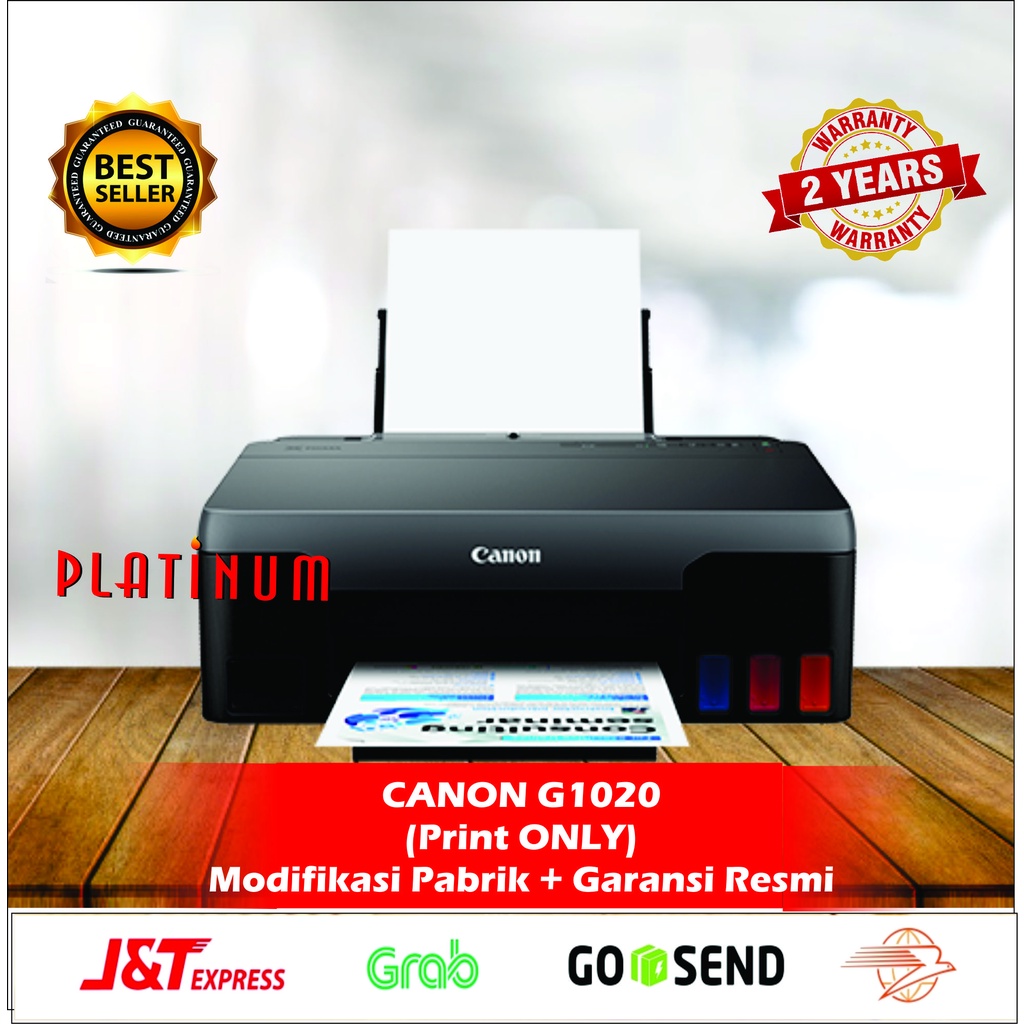 Jual ORIGINAL PRINTER Canon Pixma G1020 GARANSI RESMI | Shopee Indonesia