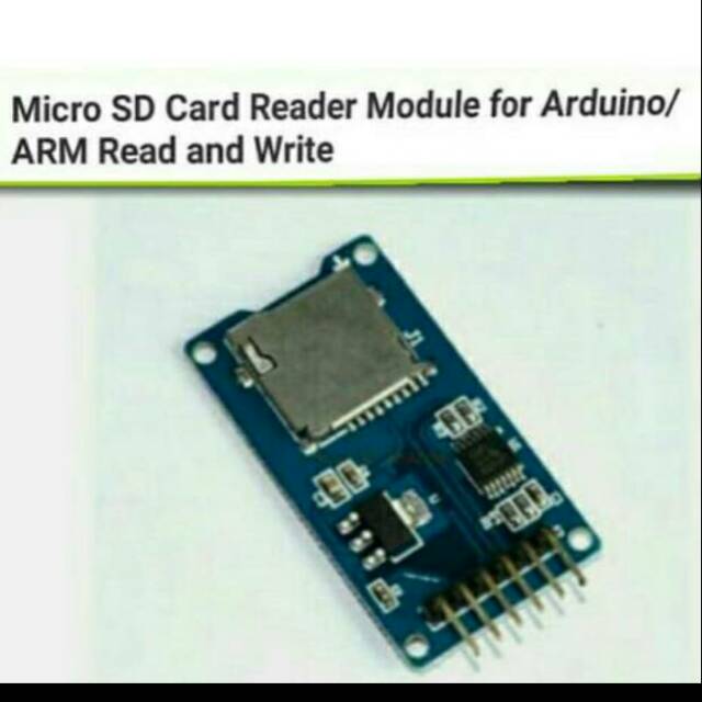Jual New Micro SD Card Reader Module for Arduino Uno Mega / ARM Read ...