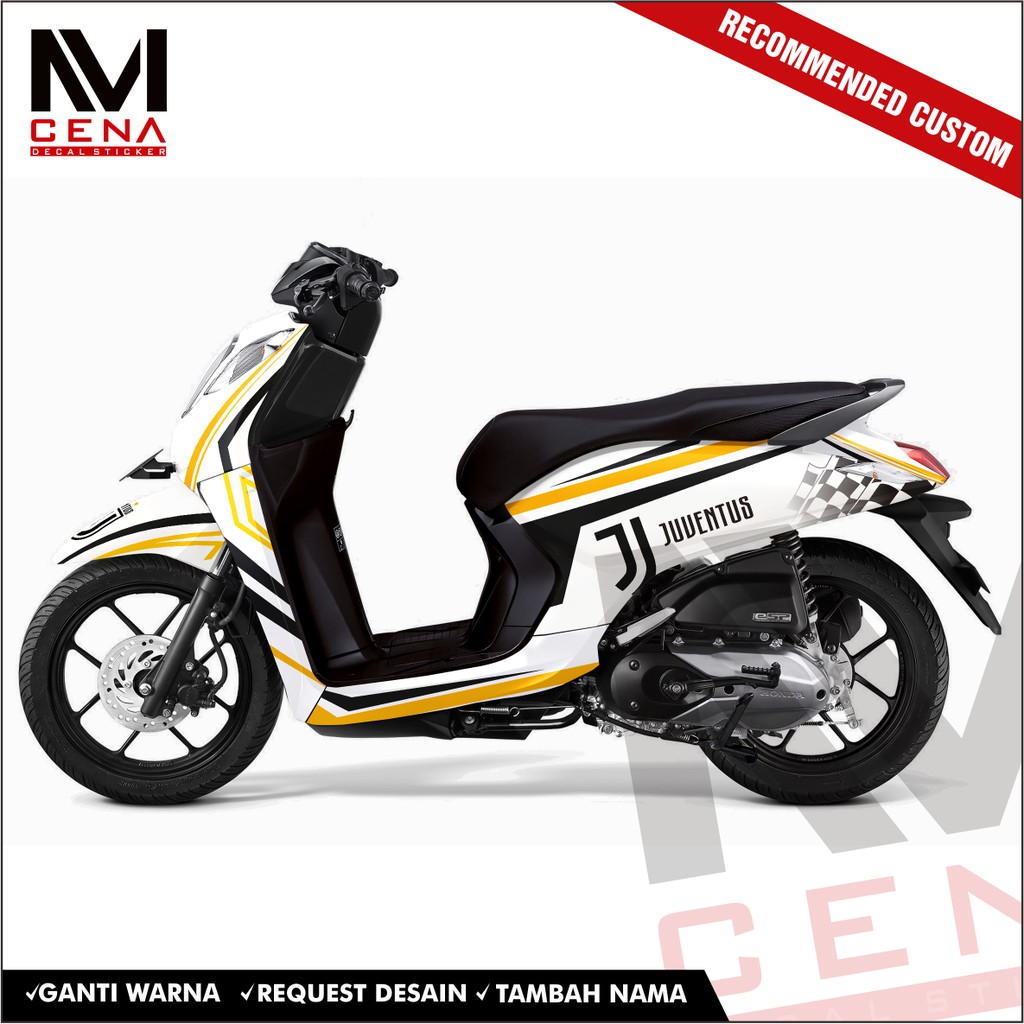 Jual Sticker Decal Honda Genio Decal Genio Sticker Honda Genio Striping ...