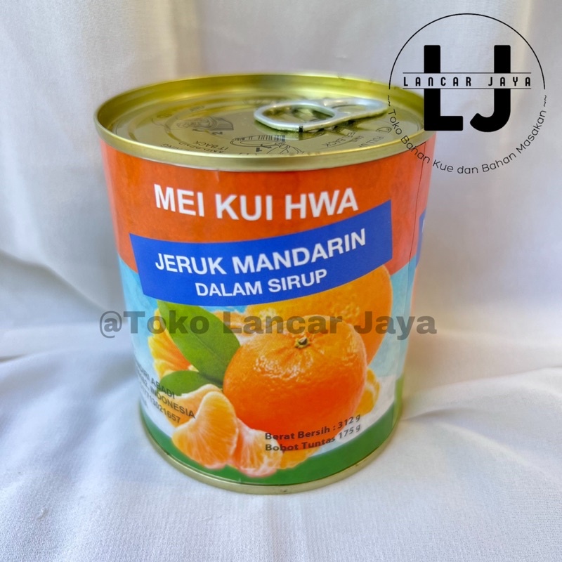 Jual Jeruk Mandarin dalam Sirup Mei Kui Hwa | Jeruk Mandarin Kaleng ...