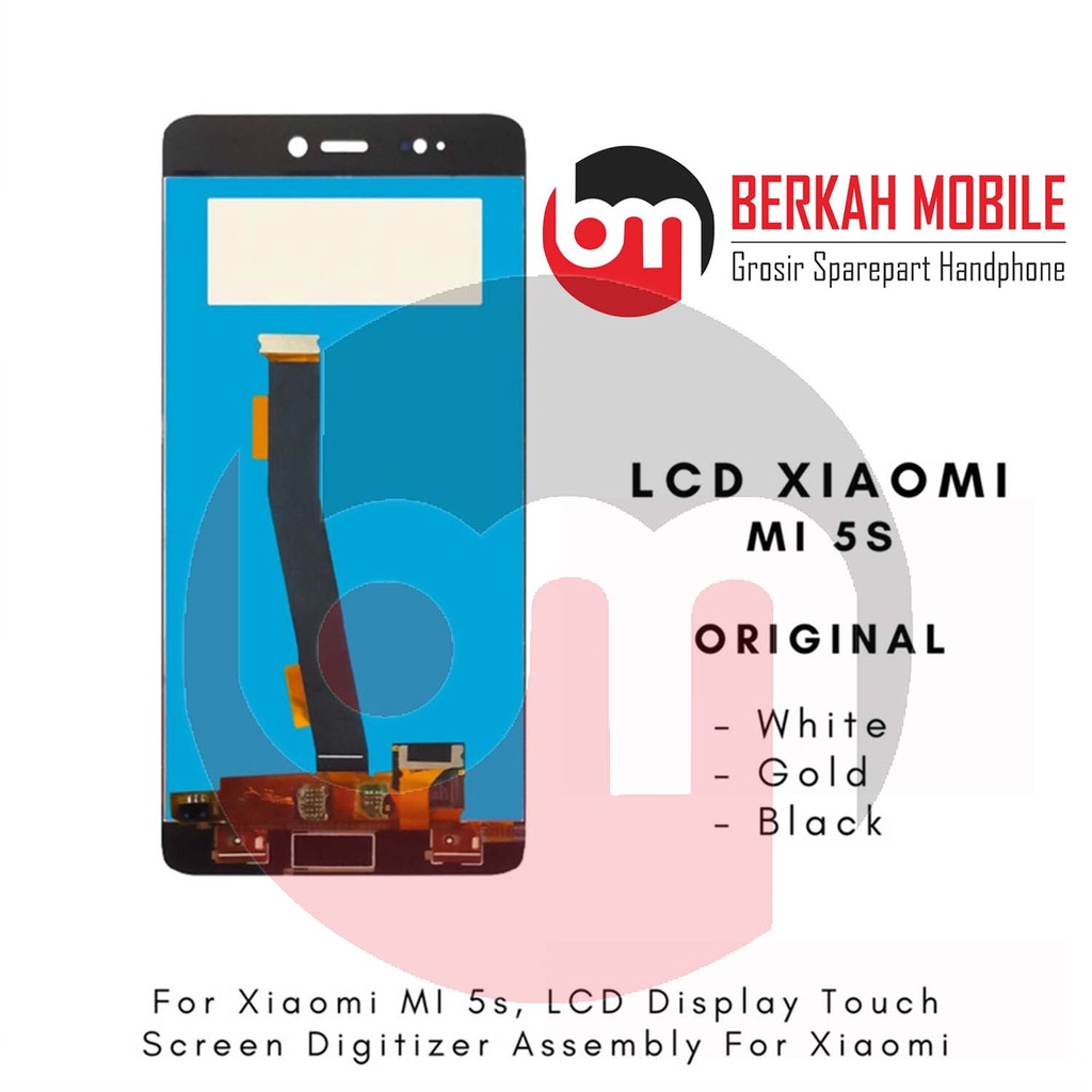 Jual LCD Xiaomi Mi 5s ORIGINAL Fullset Touchscreen Garansi + Packing ...