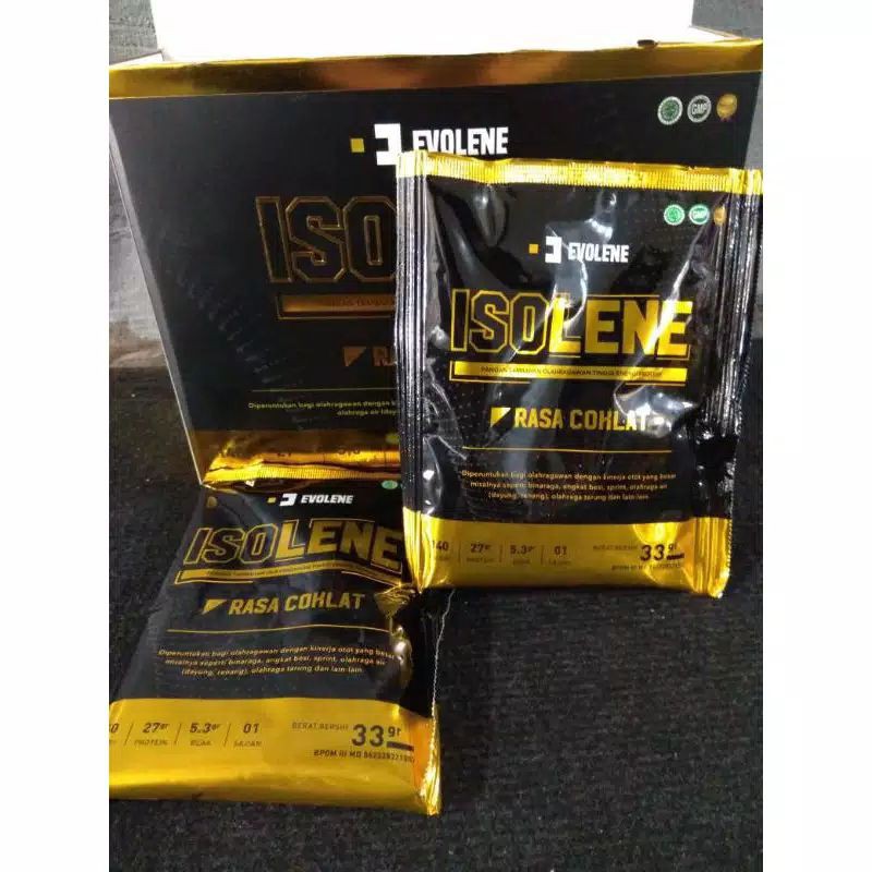 Jual Evolene Isolene 1 sachet/33gr.terdaftar Bpom dan halal | Shopee ...