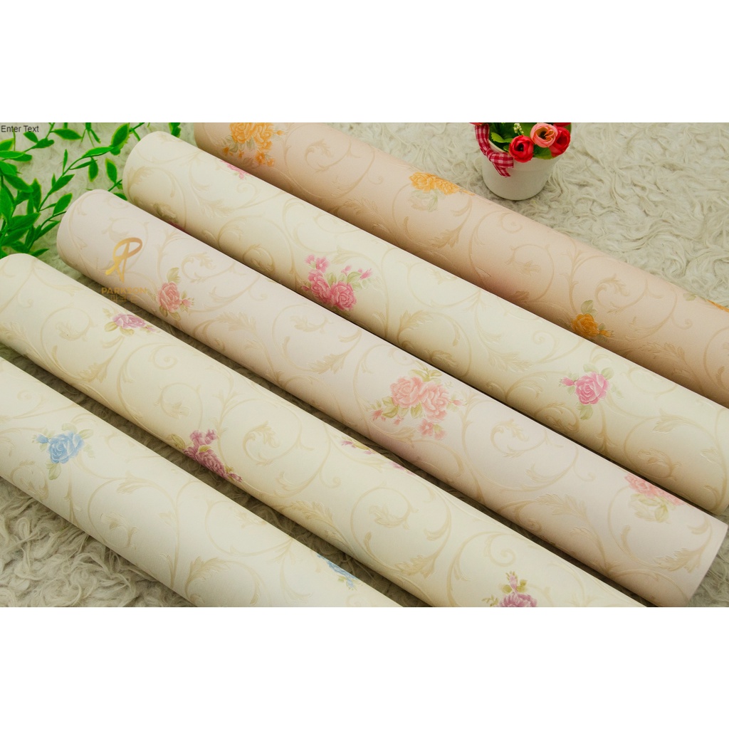 Jual New bee wallpaper dinding premium ukuran 53cm x10m tanpa perekat ...