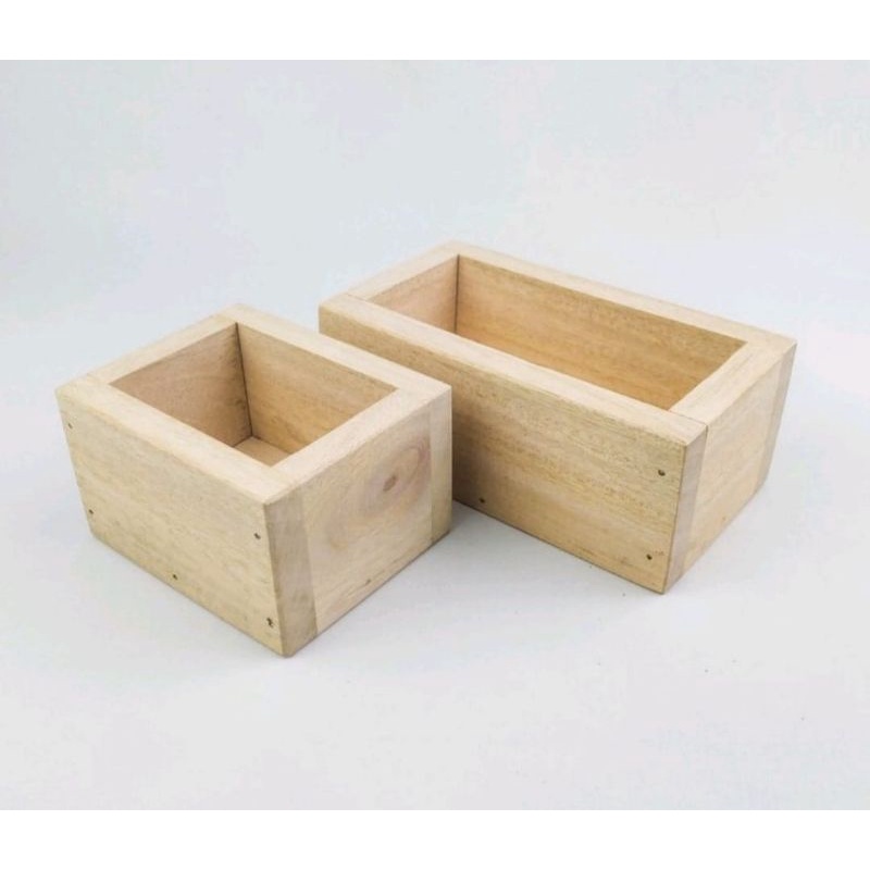 Jual kotak kayu murah wadah dekorasi serbaguna organizer wooden box ...