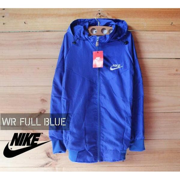 Jual NEW MT JAKET PARASUT NIKE BIRU | Shopee Indonesia