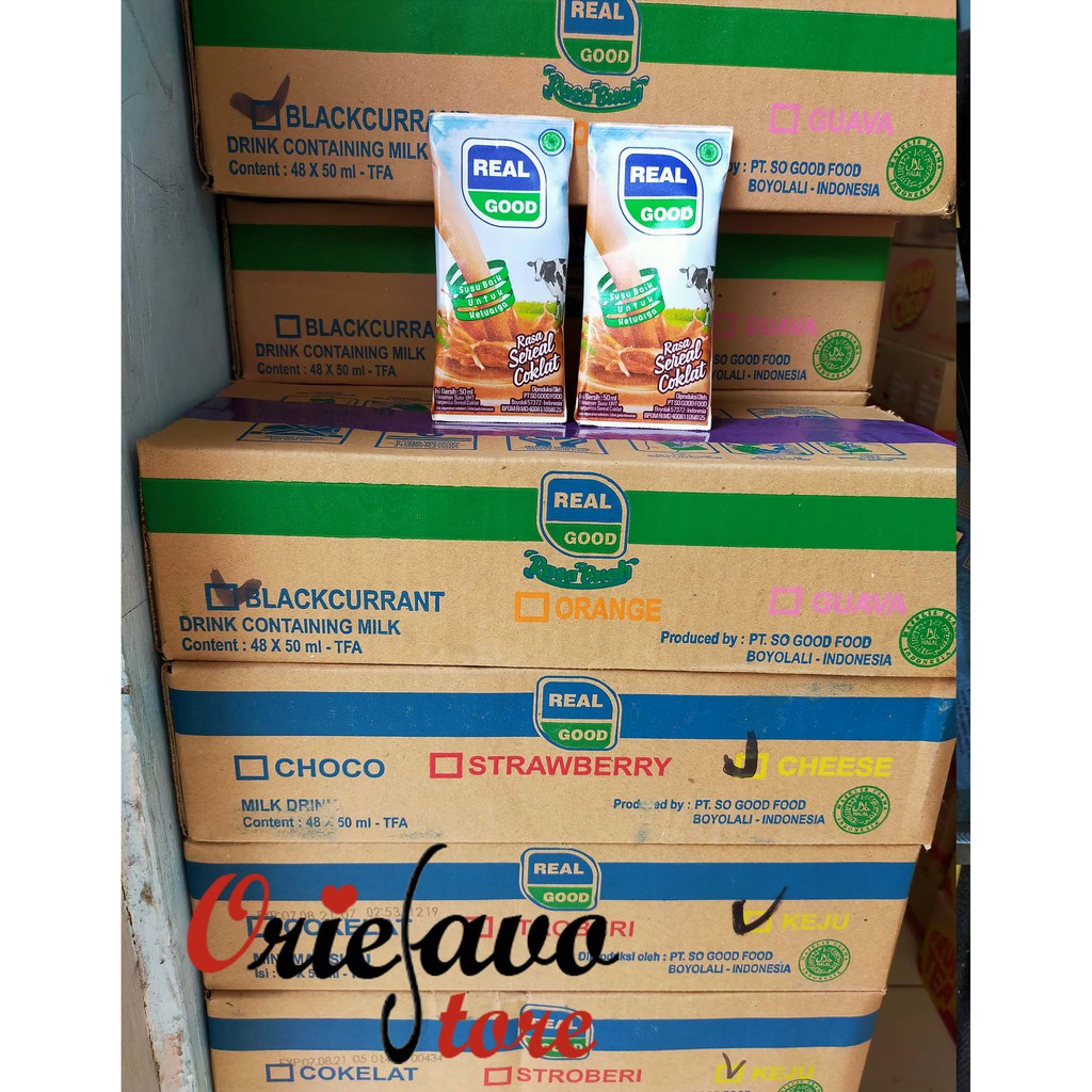 Jual Real Good 50 ml (1 Dus Isi 60 Pcs) | Shopee Indonesia