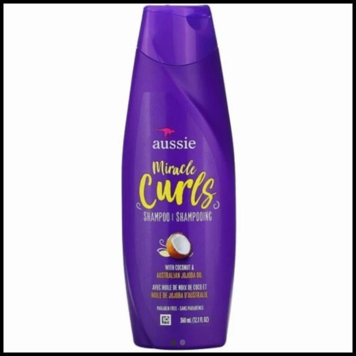 Jual Aussie Miracle Curls Shampoo With Coconut 360Ml | Shopee Indonesia