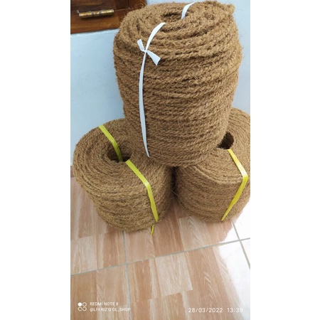 Jual tali sabut kelapa cocofiber 100 meter | Shopee Indonesia