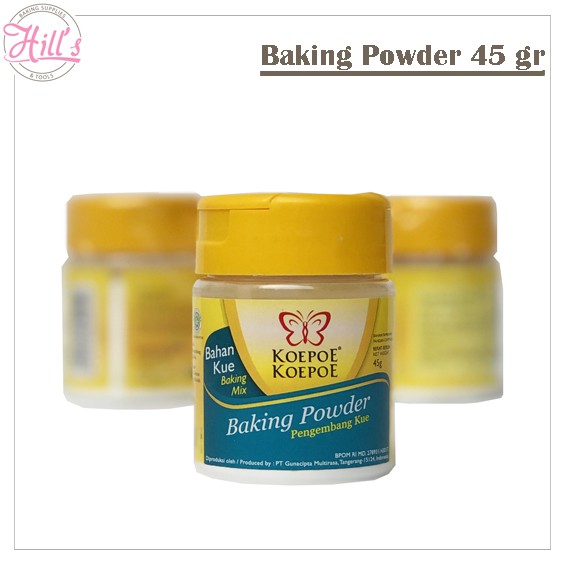 Jual BAKING POWDER KUPU KOEPOE 45 gr / BUBUK | Shopee Indonesia