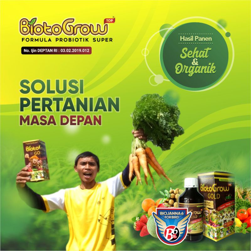 Jual BIOTOGROW 500ML | PUPUK ORGANIK PROBIOTIK | UNTUK SEMUA JENIS ...