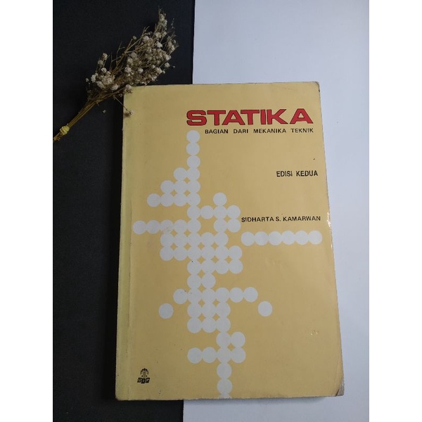 Jual Buku STATIKA BAGIAN DARI MEKANIKA TEKNIK | Shopee Indonesia