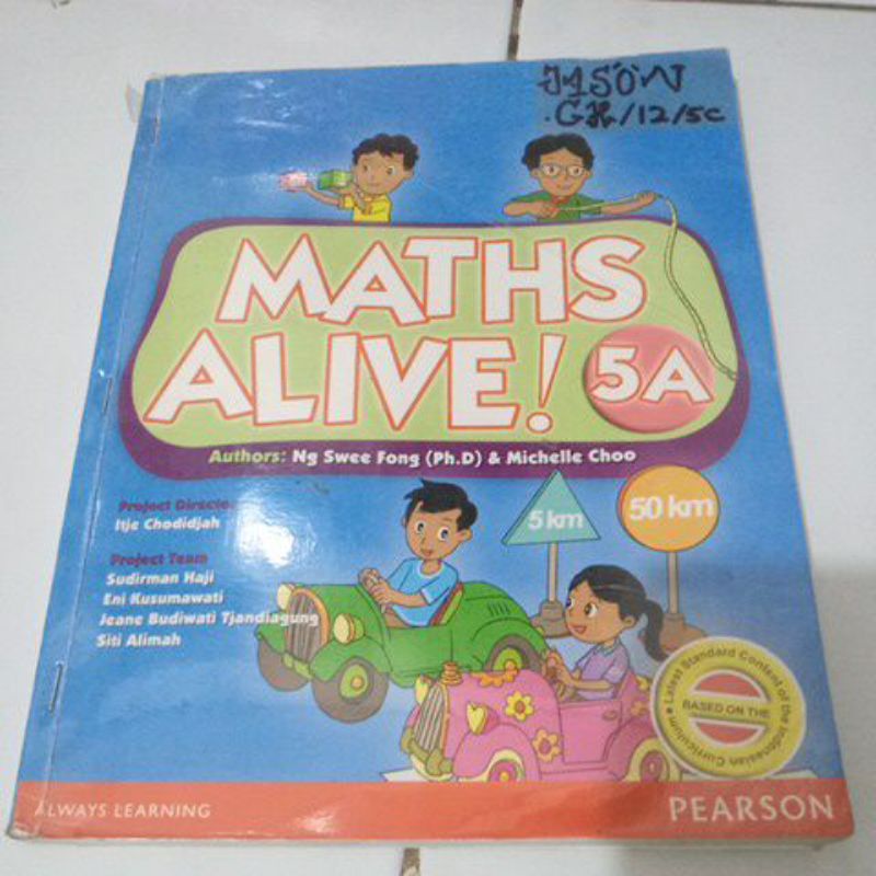 Jual MATHS ALIVE 5A | Shopee Indonesia