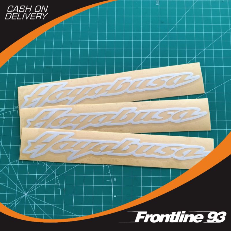 Jual Sticker Cutting HAYABUSA - stiker Hayabusa - stiker racing ...