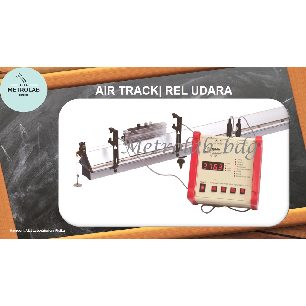 Jual Air Track | Rel Udara | 1,5 m | Alat Praktikum Fisika | Percobaan ...