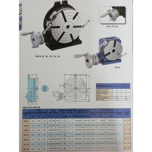 Jual Vertex rotary table HV - 6 | Shopee Indonesia