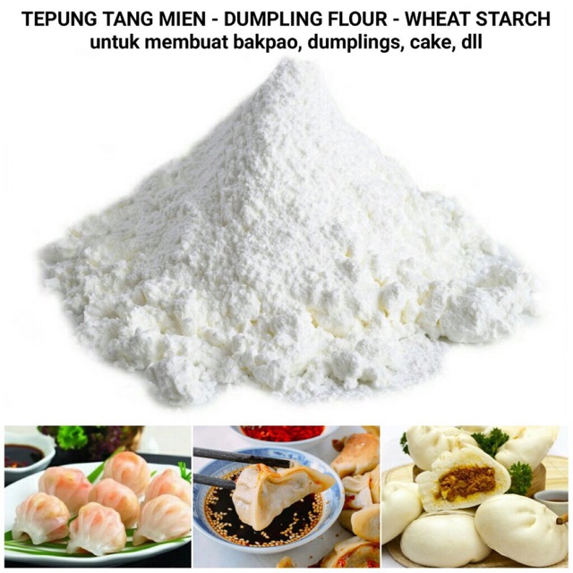 Jual Tepung Tang Mien repack 500 gram Teng Mien untuk Dimsum | Shopee ...