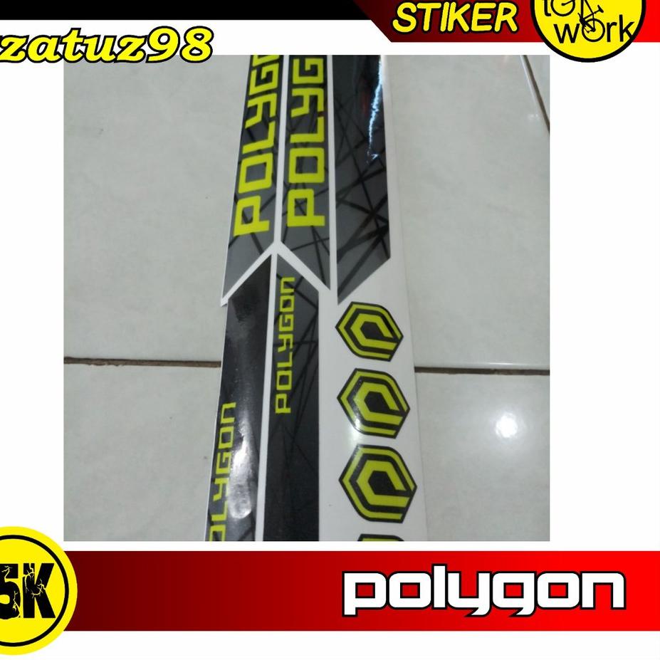 Jual [KODE PRODUK CFLN070] Decal sticker frame sepeda polygon siskiu ...