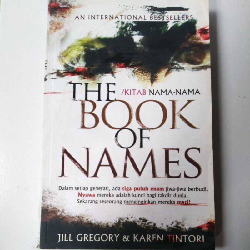 Jual Buku The Book Of Names Kitab Nama-Nama Jill Gregory & Karen ...