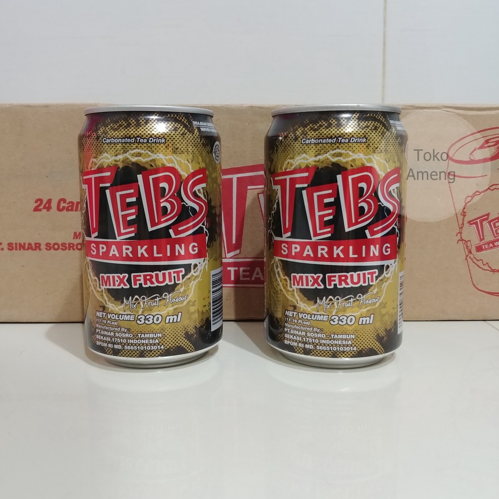 Jual Tebs Kaleng 330ml - 1 Dus (24pcs) | Shopee Indonesia