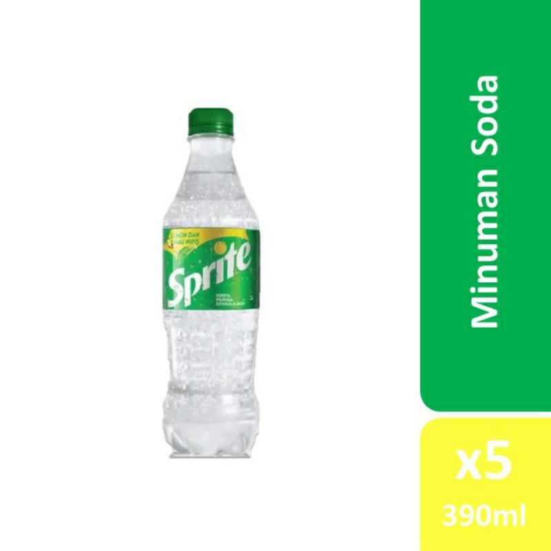 Jual Sprite 390 ml X 5 pcs | Shopee Indonesia