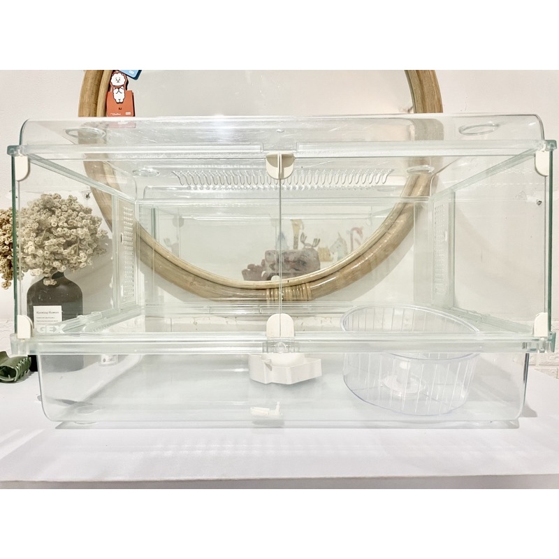 Jual SECOND GEX Glass Harmony 450 | Kandang Akrilik + Kaca Hamster Landak Mini Tikus | Shopee ...