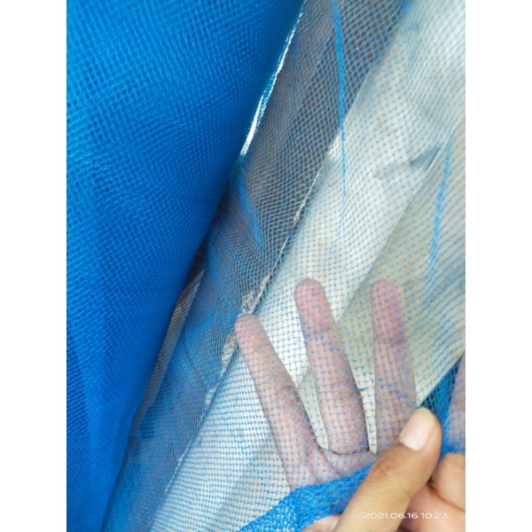 Jual Jaring Polinet biru/ Jaring serbaguna/jaring kerangka bangunan ...