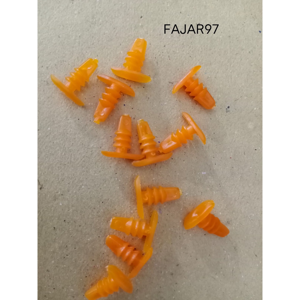 Jual Klip T karet pintu/kancingan klip pintu universal (HARGA PER 20 ...