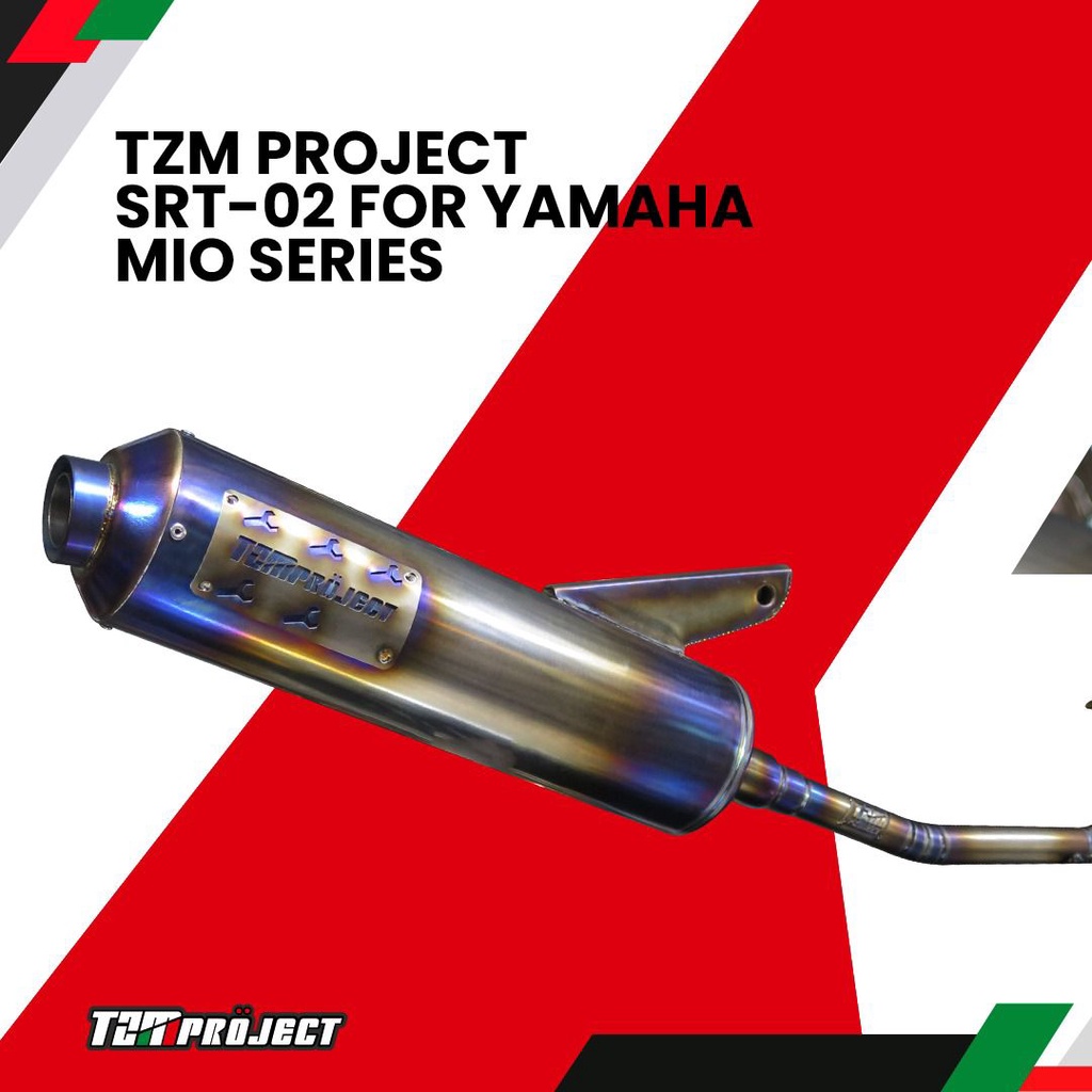 Jual TZM Project Knalpot SRT - 02 For Yamaha Mio Series By TZM Project ...