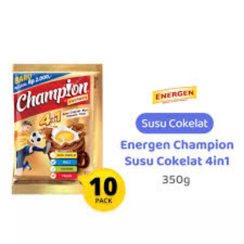 Jual Energen 1 Renteng isi 10 pcs KEMASAN BARU ISI LEBIH BANYAK ...