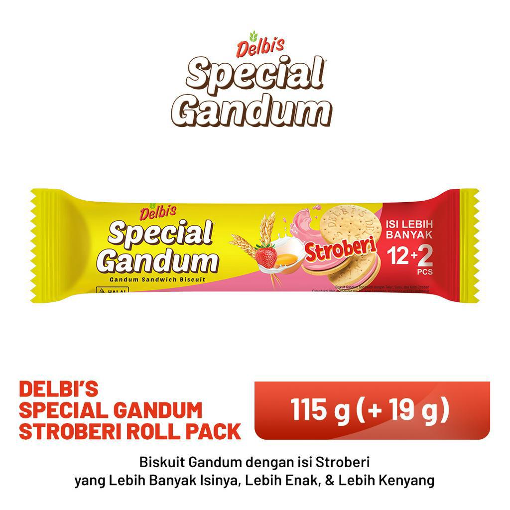 Jual Delbis Special Gandum Stoberi Roll Pack (115 Gram) | Shopee Indonesia
