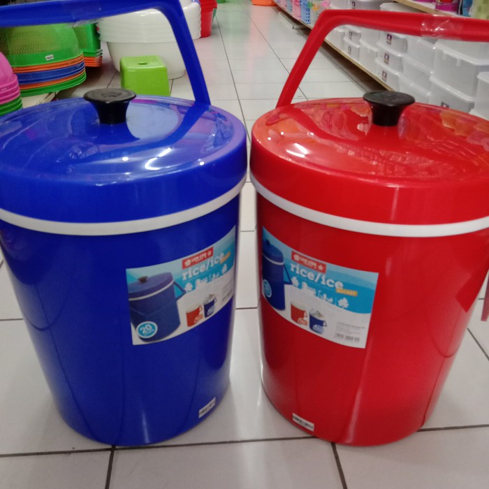 Jual Rice/ Ice Bucket 20Liter I-14 LION Star Tempat Nasi/ Cooler Box ...
