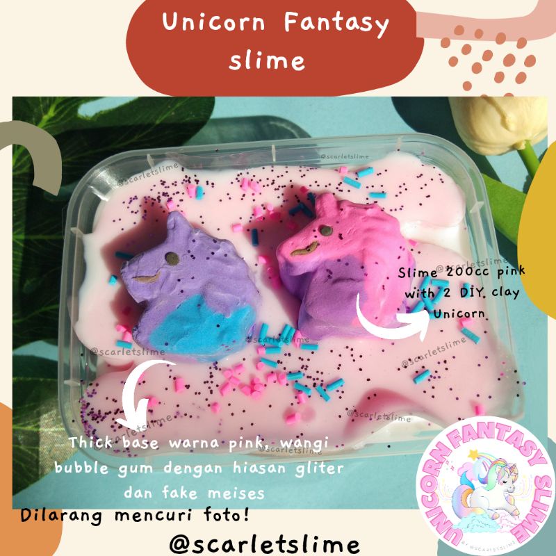 Jual Unicorn Fantasy Slime(DIY Clay) Murah | Shopee Indonesia